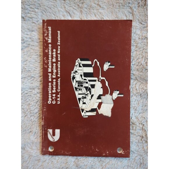 Cummins | Other | Cummins Operation And Maintenance Manual C4 Series Engine Brake Sc Vtg 199 ...